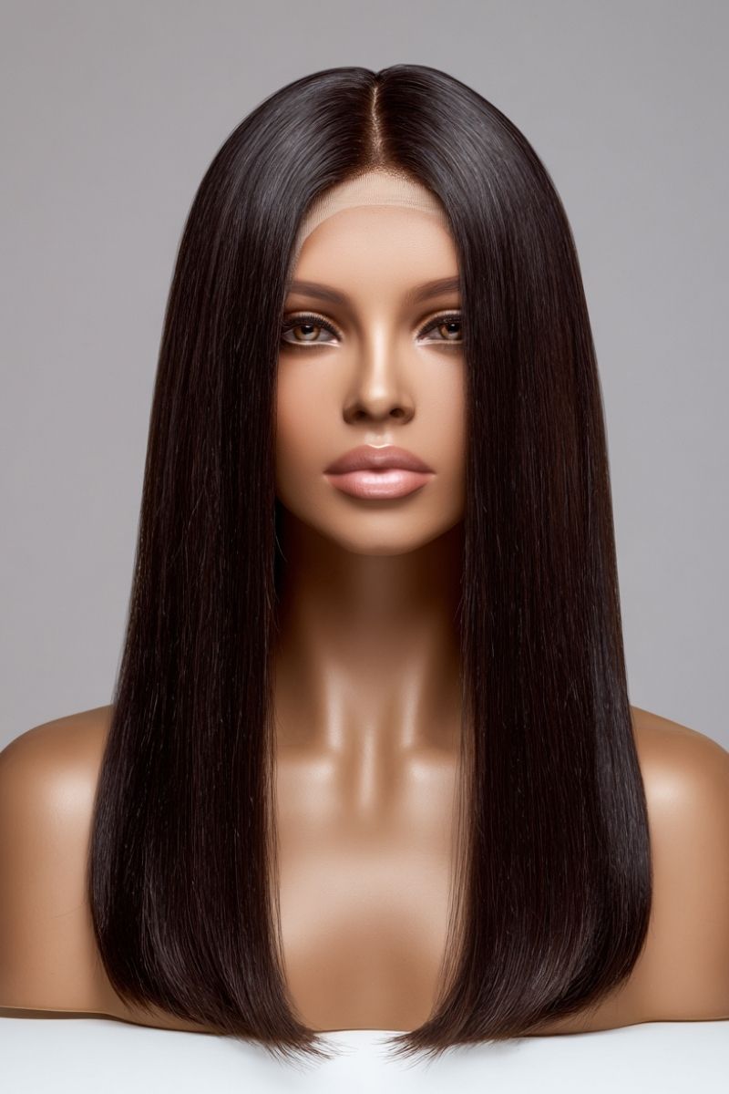 Straight Medical Wig For Chemo patients, Alopecia Patients, Hair Loss ...